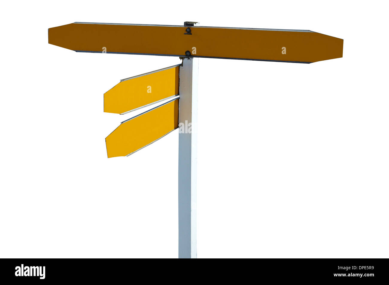 Blank street sign hi-res stock photography and images - Alamy