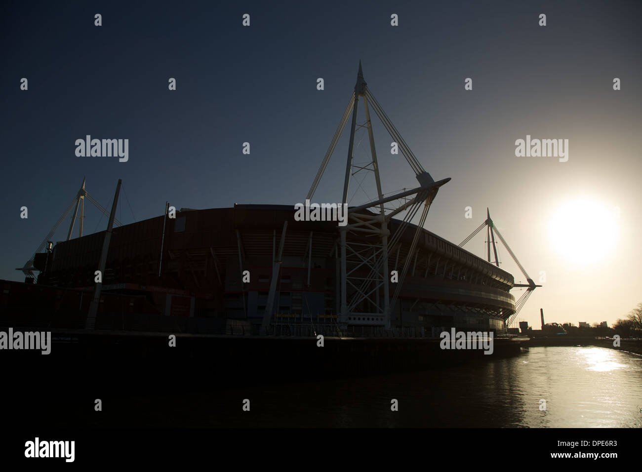 The Millennium Stadium (Welsh: Stadiwm y Mileniwm) in Cardiff is the ...