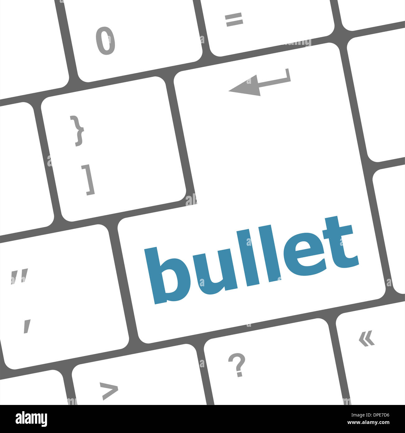 Bullet button hi-res stock photography and images - Alamy