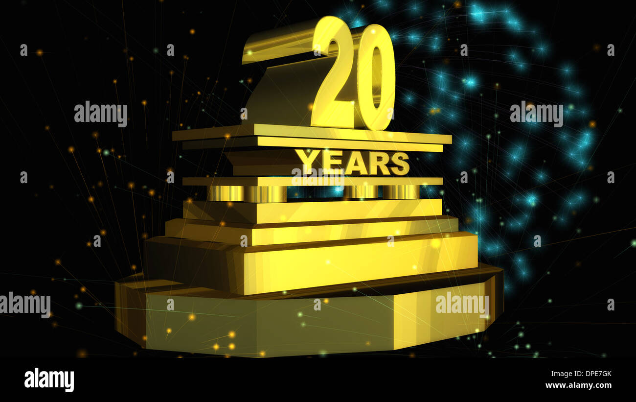 Digital Illustration of a Jubilee Stock Photo - Alamy