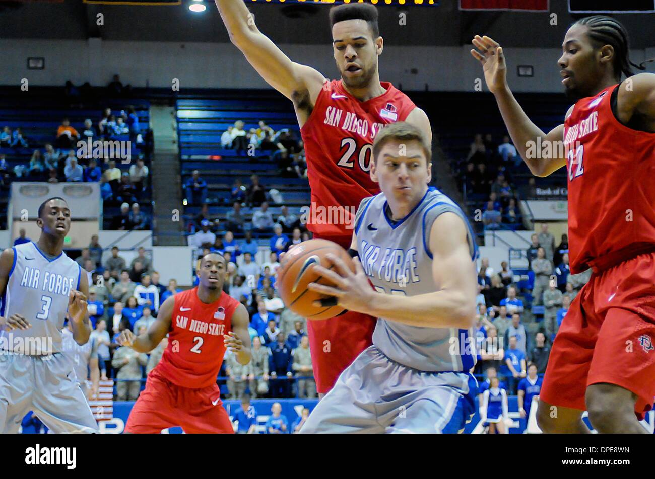 Colorado Springs, Colorado, USA. 12th Jan, 2014. Air Force guard, Max ...