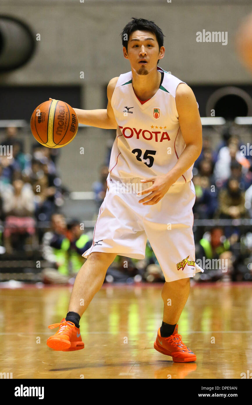 1st Yoyogi Gymnasium, Tokyo, Japan. 13th Jan, 2014. Taishi Ito (Alvark), JANUARY 13, 2014 ...