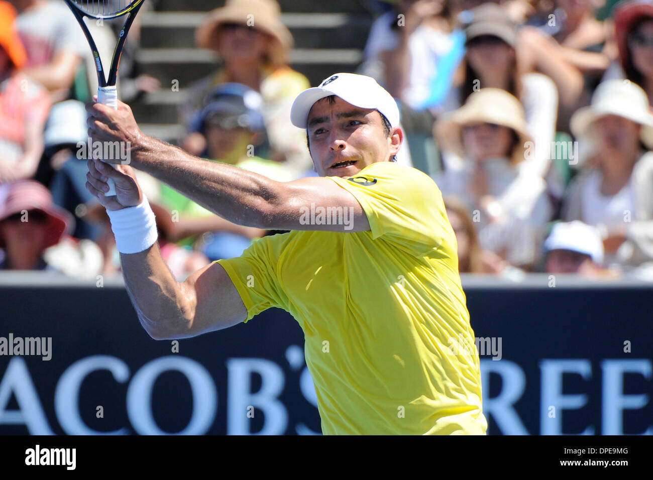 Melbourne, Australia. 14th Jan, 2014. Marinko Matosevic of Australia in ...