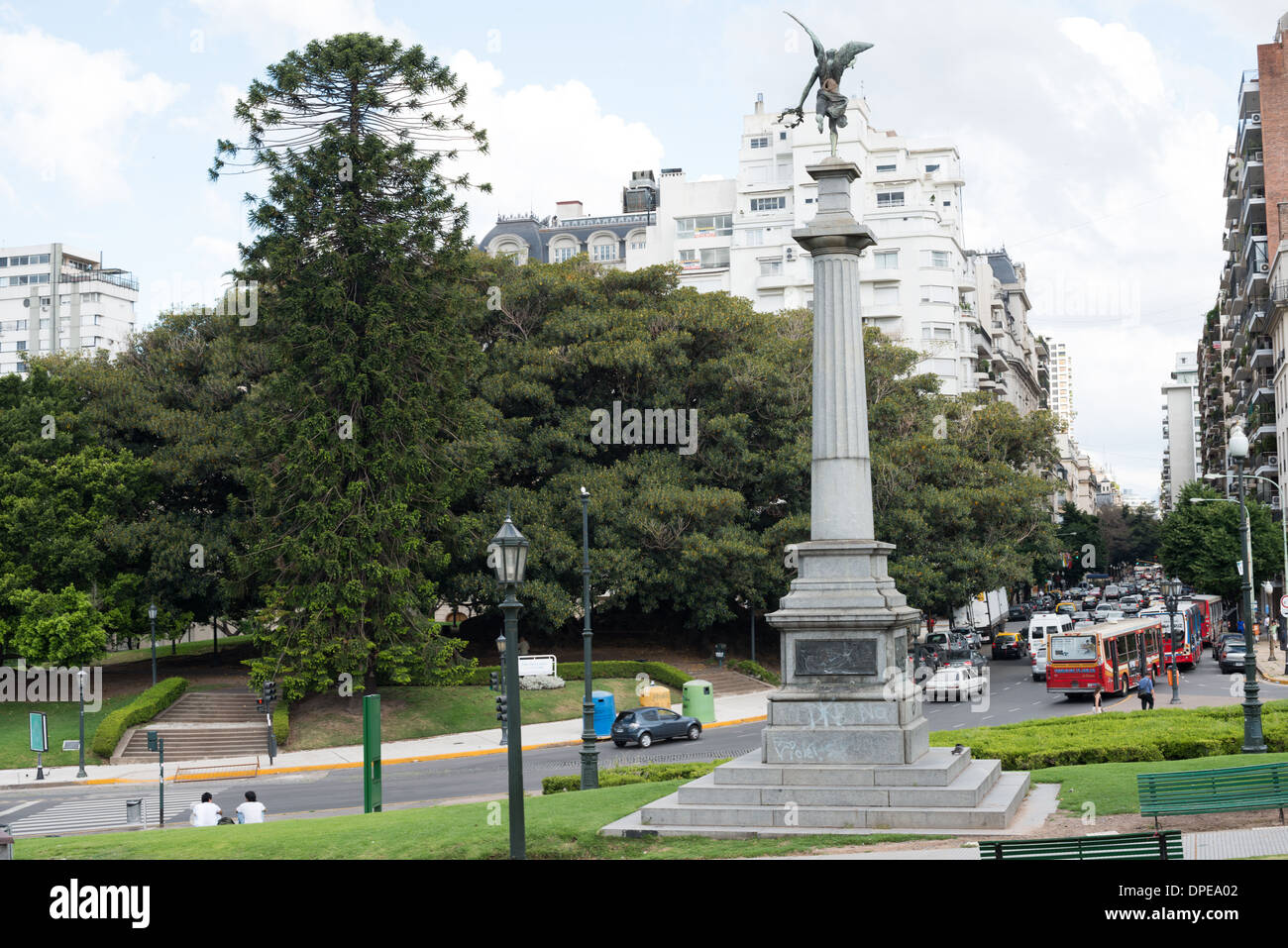 Sculptures monuments recoleta neighborhood hi-res stock photography and ...