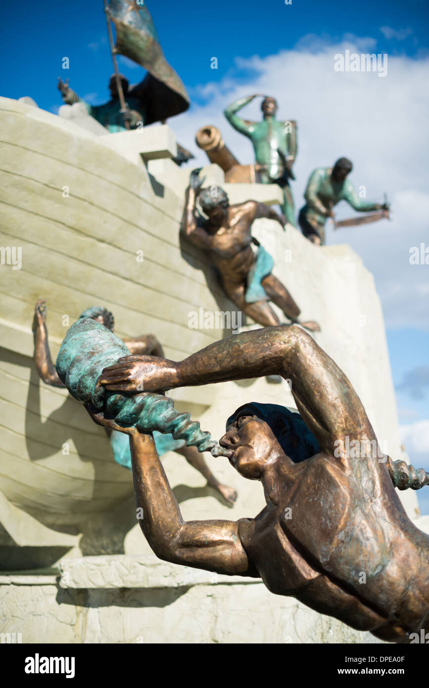 Goleta Ancud Crew Monument Punta Arenas Chile // PUNTA ARENAS, Chile ...