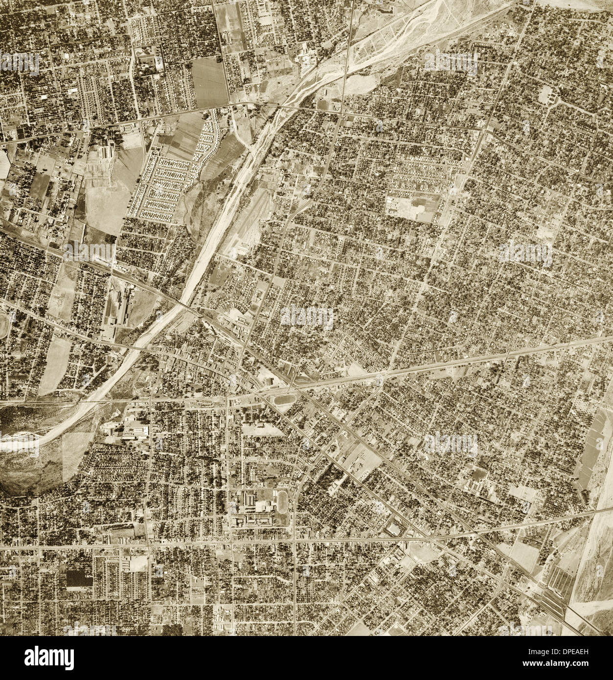 Los angeles county map hi-res stock photography and images - Alamy