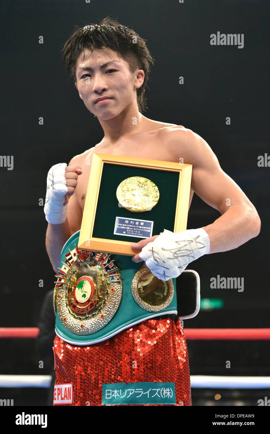Tokyo, Japan. 6th Dec, 2013. Naoya Inoue (JPN) Boxing : Naoya Inoue of ...