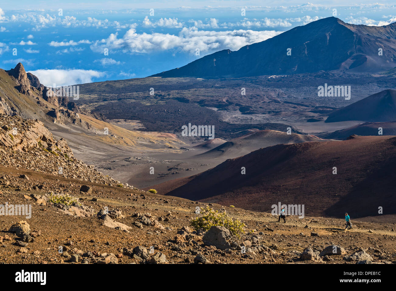 The summit of Haleakala Volcano in Maui Stock Photo - Alamy