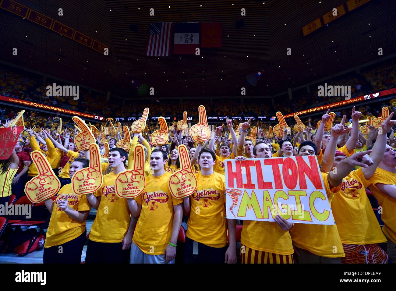 Iowa State University Fans High Resolution Stock Photography and Images ...