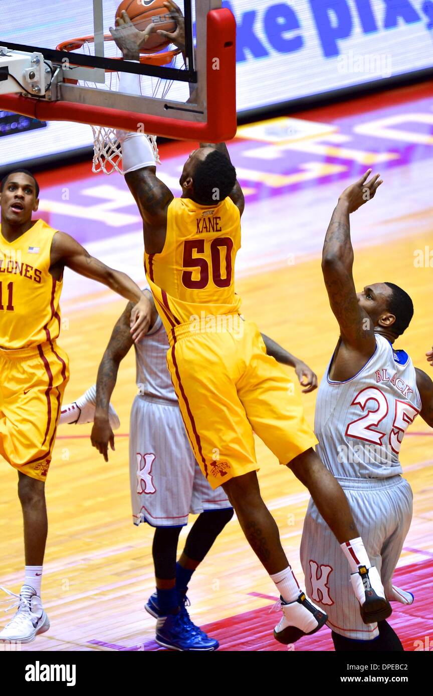 Ames, Iowa, USA. 13th Jan, 2014. January 13th., 2014: Iowa State #50 ...