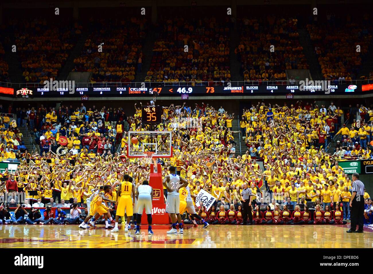 Iowa State University Fans High Resolution Stock Photography and Images ...