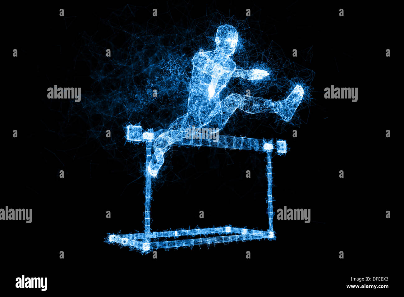 Digital geometric figures Stock Photo - Alamy