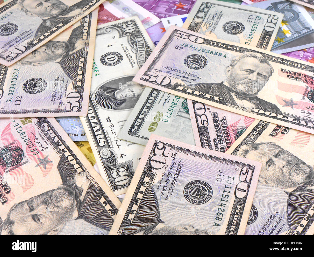 American currency wallpaper hi-res stock photography and images - Alamy