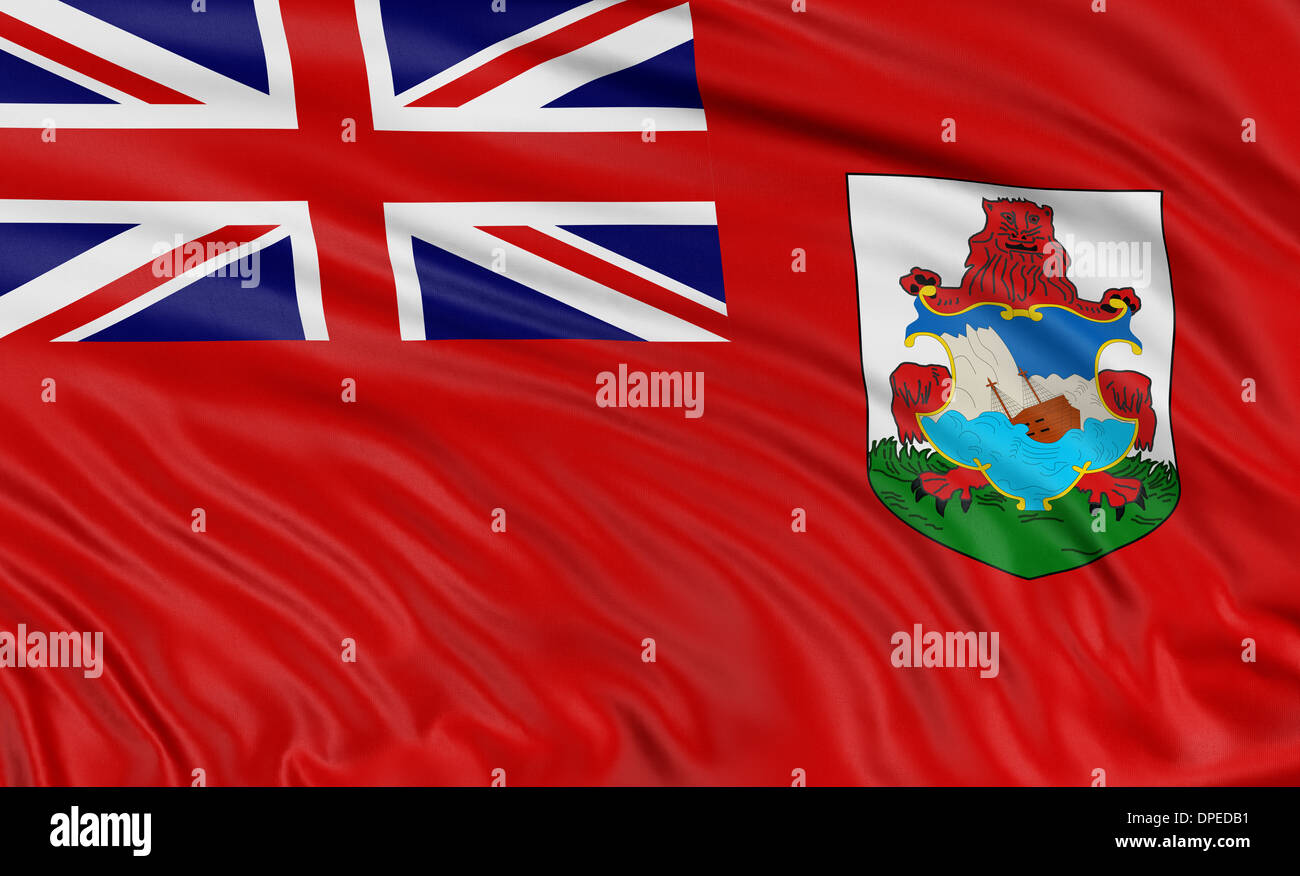 3D Bermuda Flag Stock Photo - Alamy