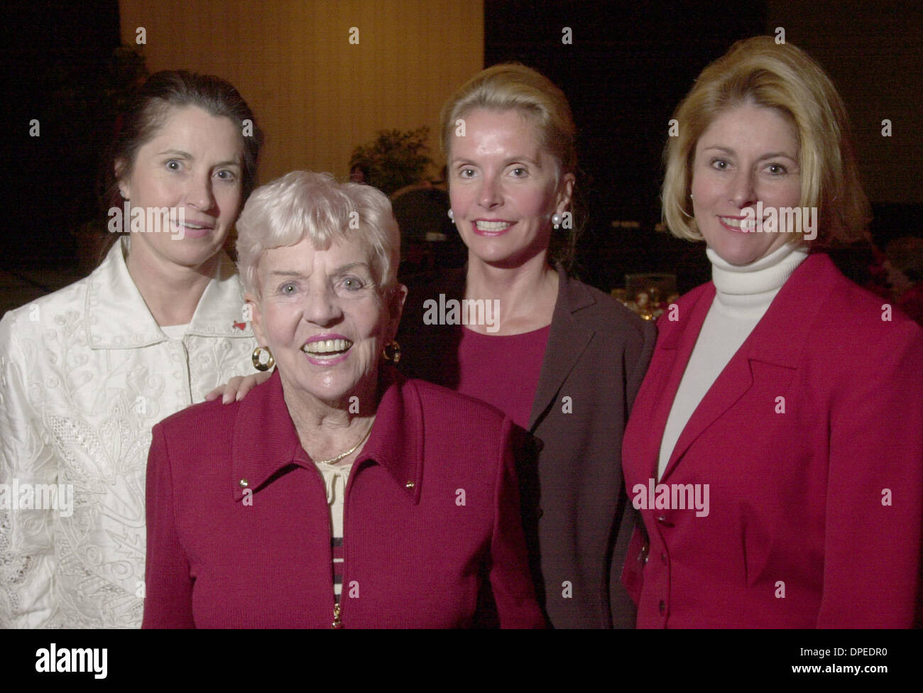 (Published 02/15/2004, E-4, UTS1789430) Betty Tharp (second from left ...