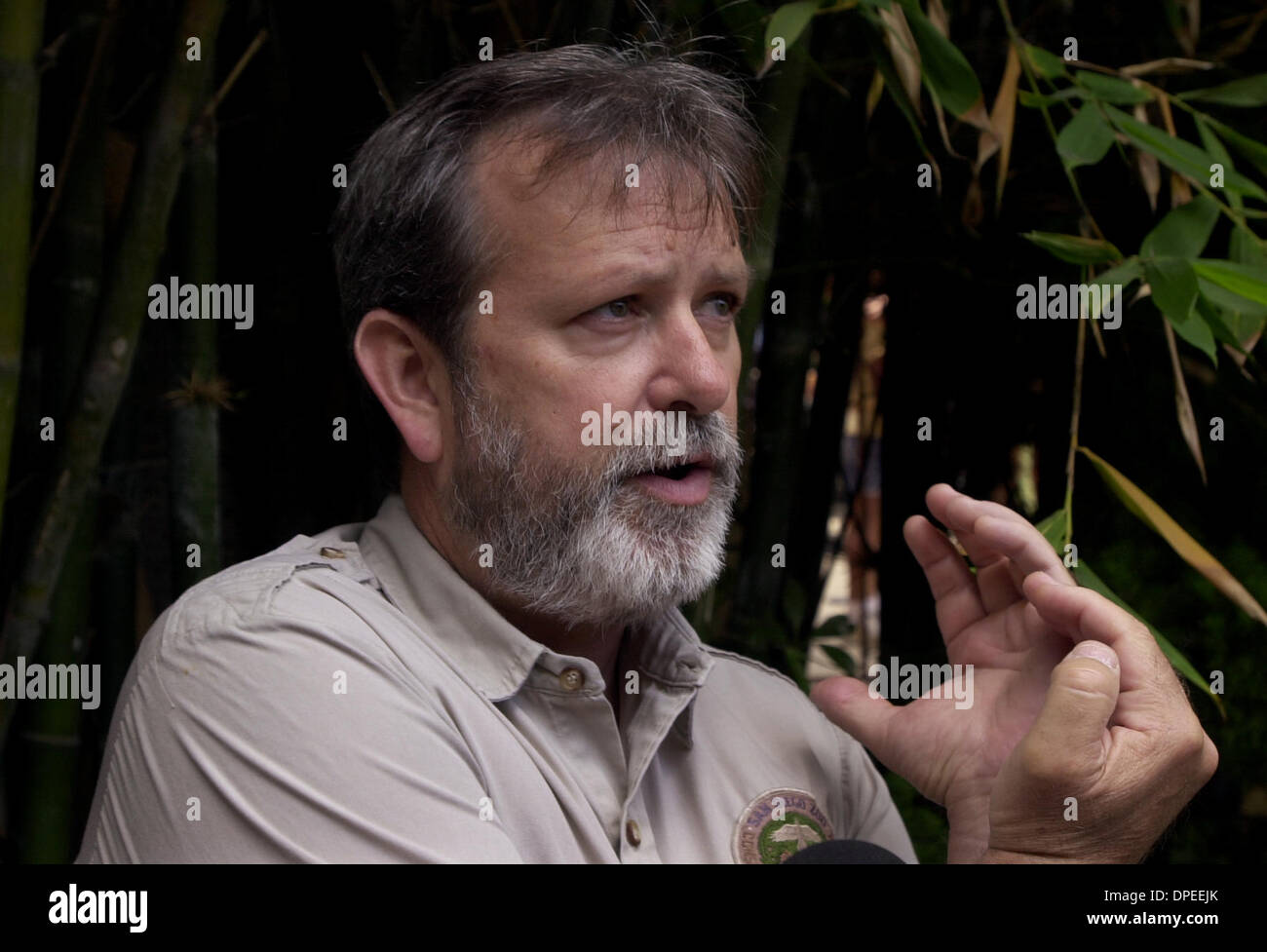 (Published 08/21/2003, B-5:2,6; B-6:7): Pat Morris, veterinarian for ...