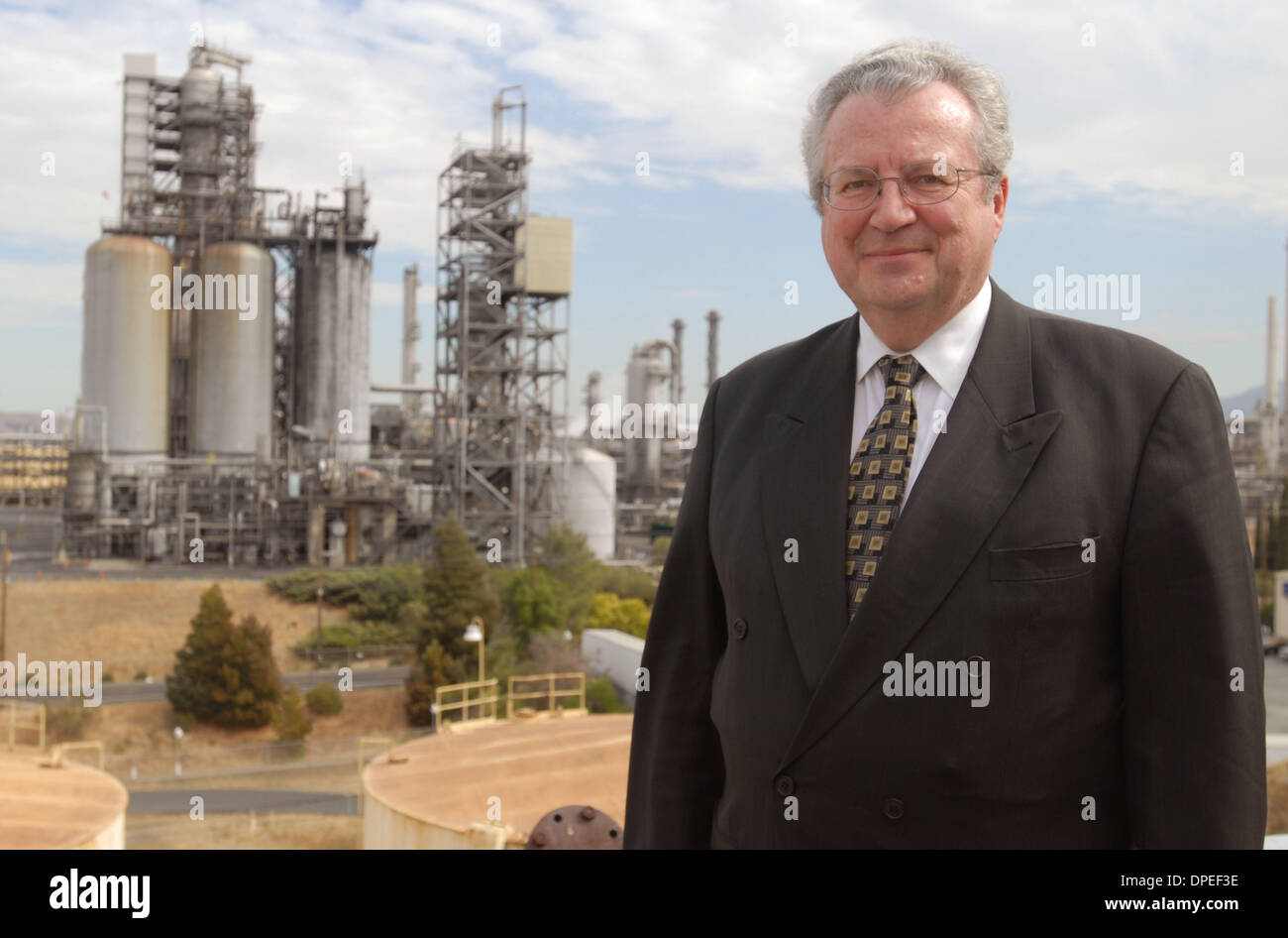 President of Shell Oil Company, John Hofmeister at the Shell Oil ...