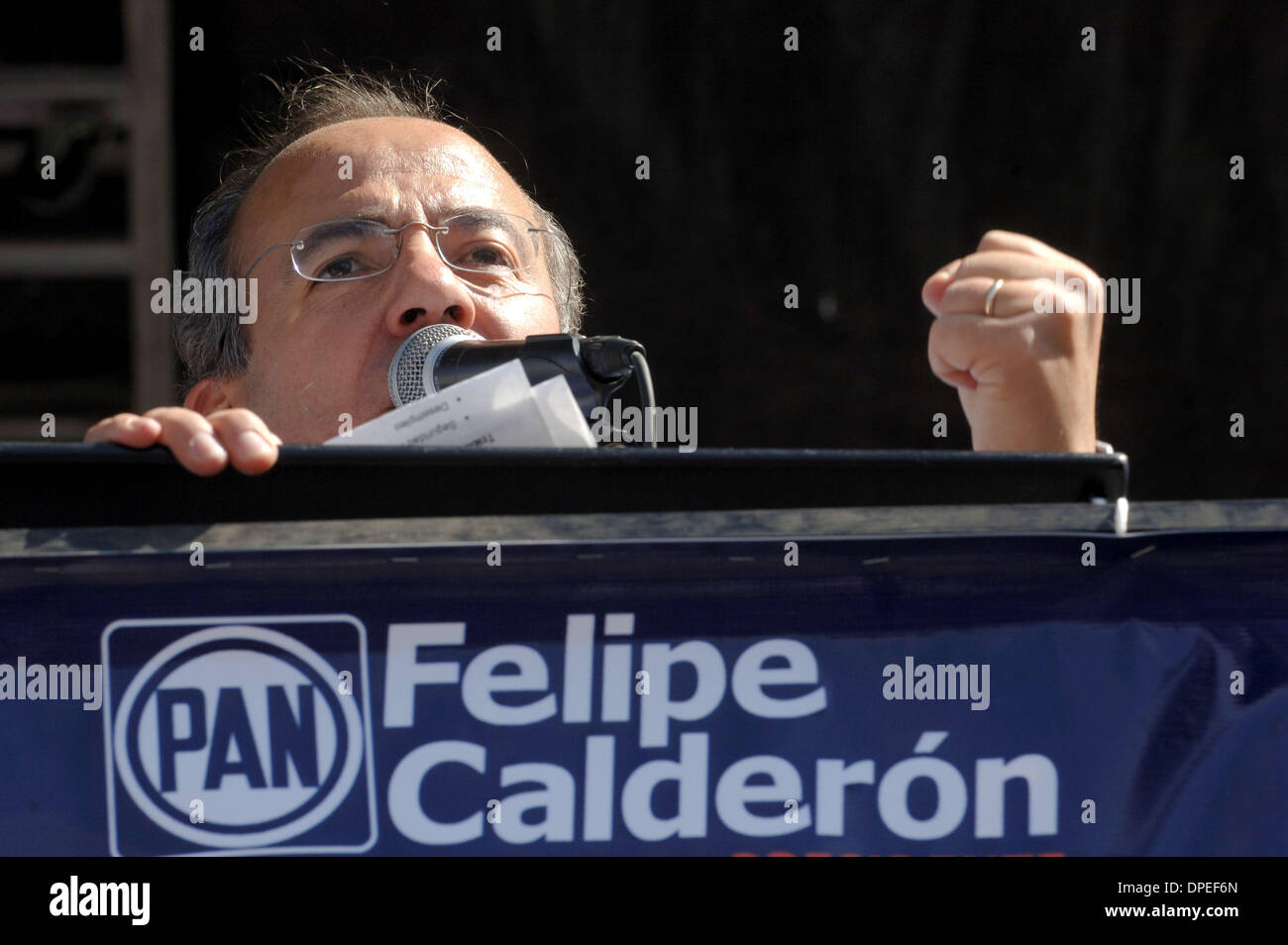 Jan 22, 2006 - Guadalajara, Jalisco, Mexico - Mexican President FELIPE ...