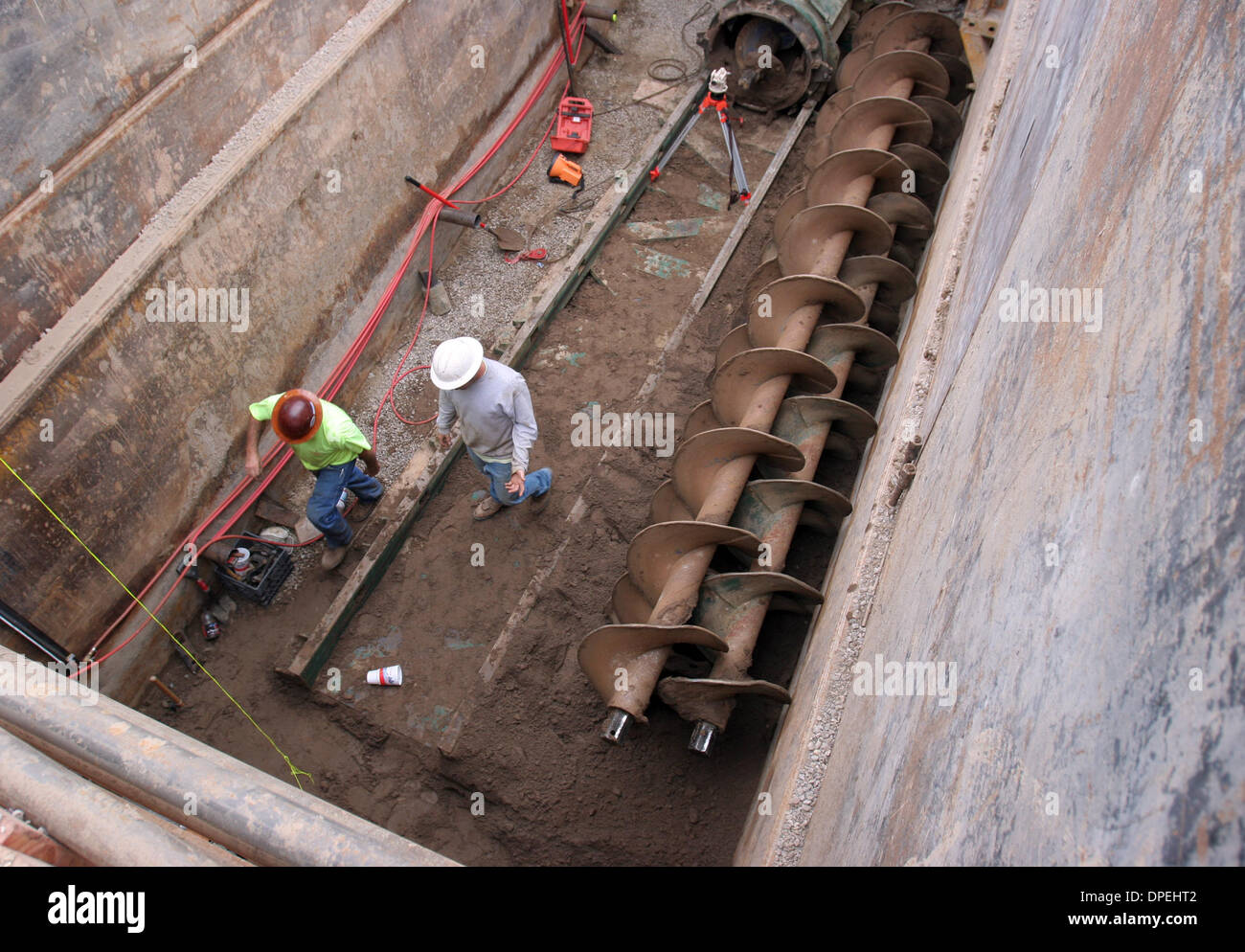 Buried power lines hi-res stock photography and images - Alamy