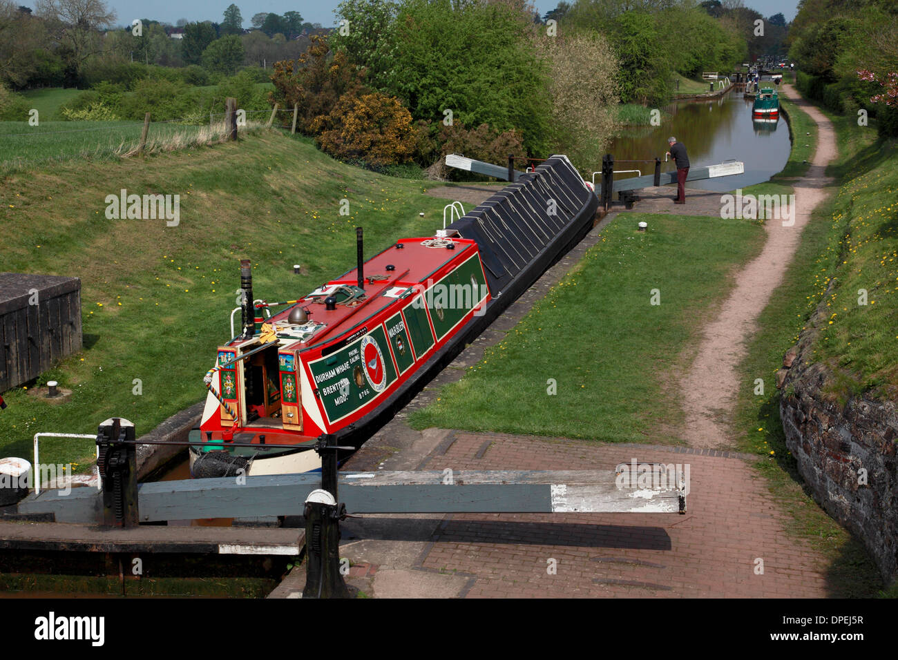 Audlem lock canal hi-res stock photography and images - Alamy
