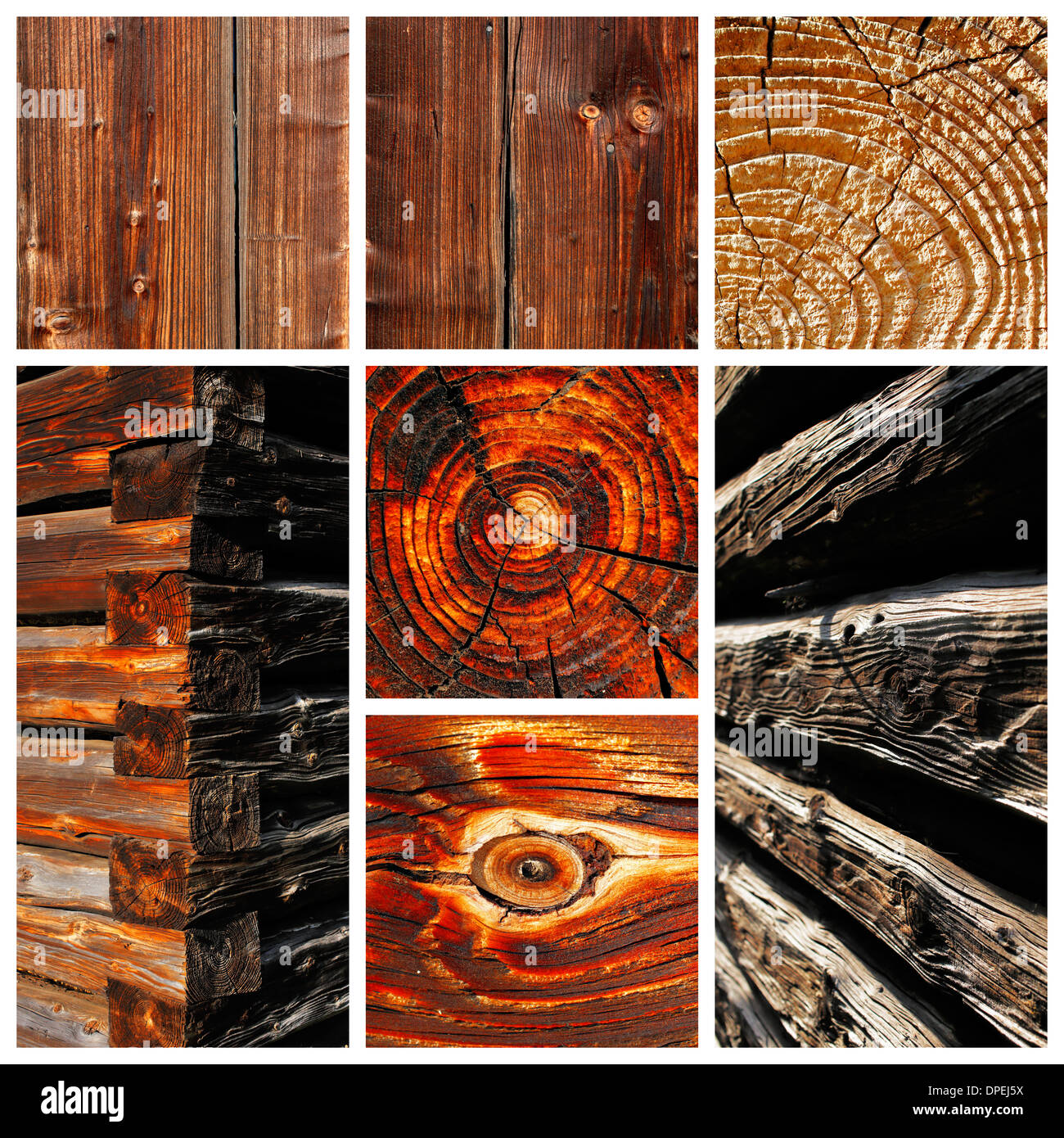 Natural details of sun dried wood of a 100 years old barn Stock Photo ...