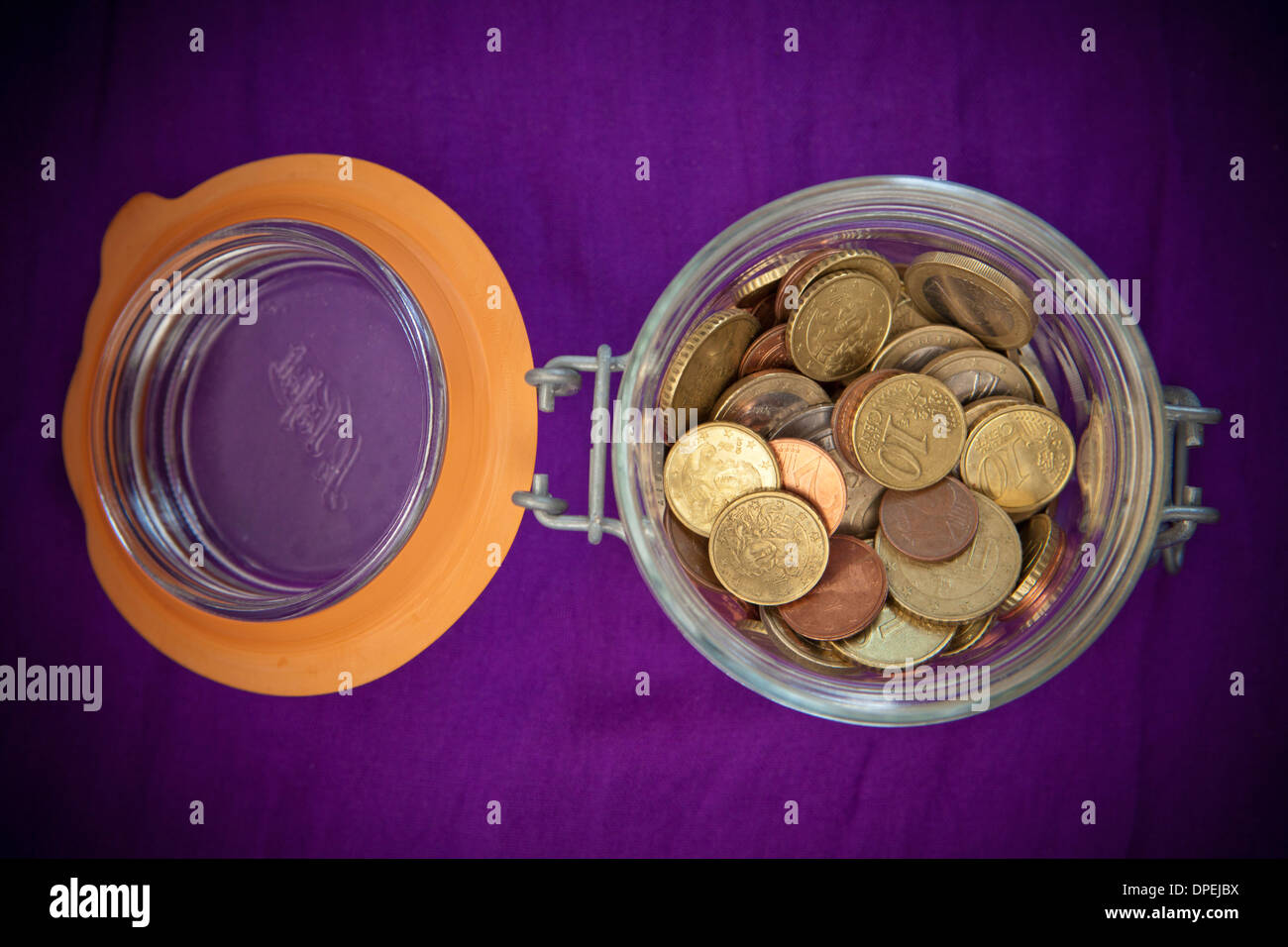 Full of coins hi-res stock photography and images - Alamy