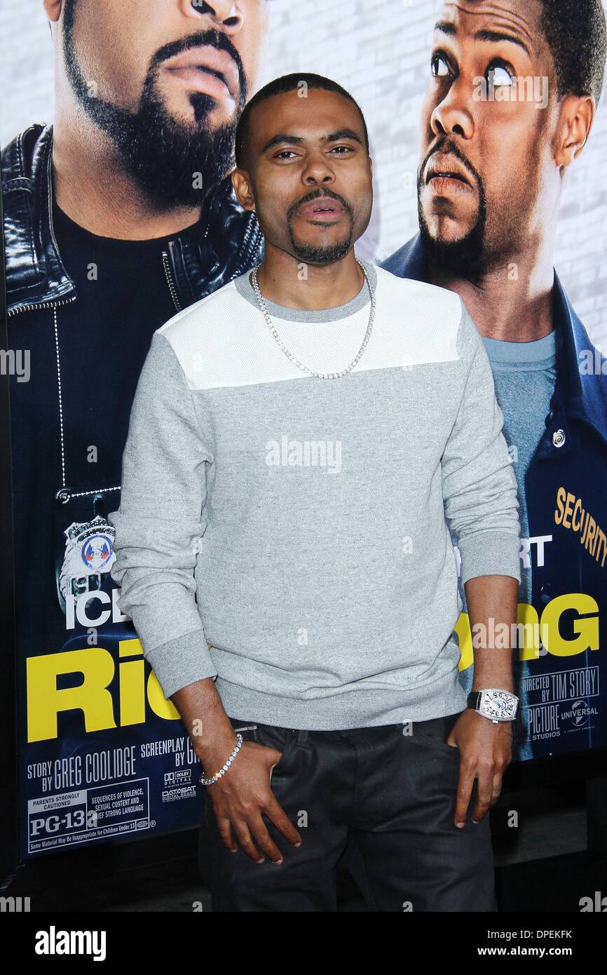 Los Angeles, California, USA. 13th Jan, 2014. L'll Duval arriving at ...