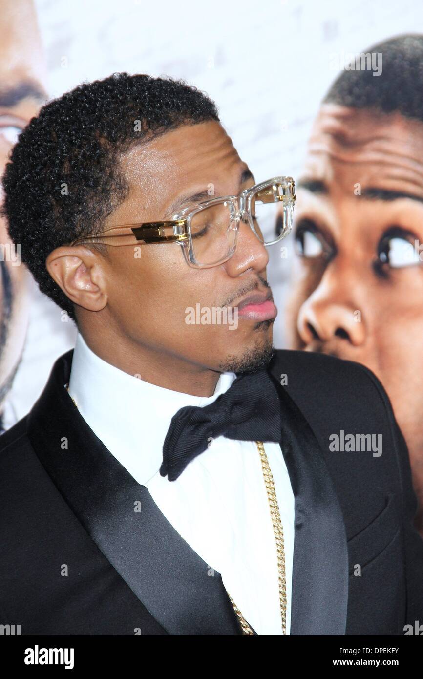 Los Angeles, California, USA. 13th Jan, 2014. Nick Cannon arriving at ...
