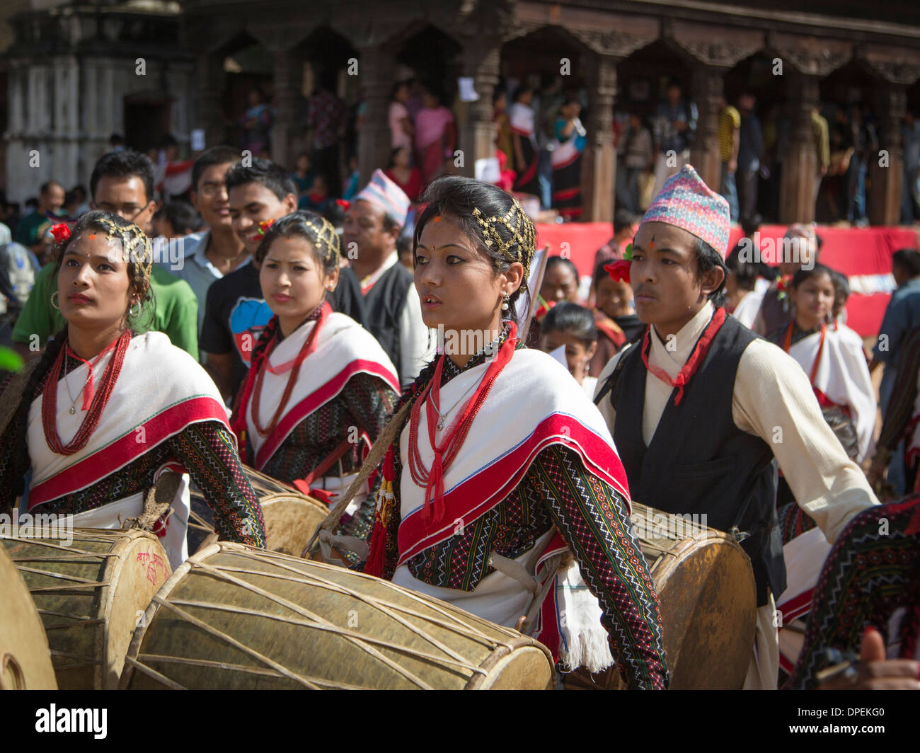 Traditional costume nepal hi-res stock photography and images - Alamy