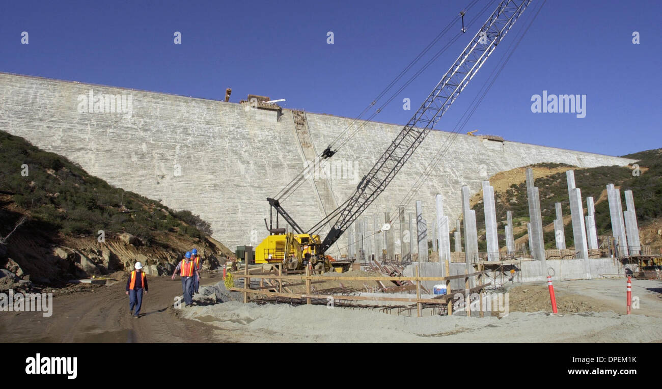 (PUBLISHED 04/20/2003; N-1) View of the terraced downstream face of the ...