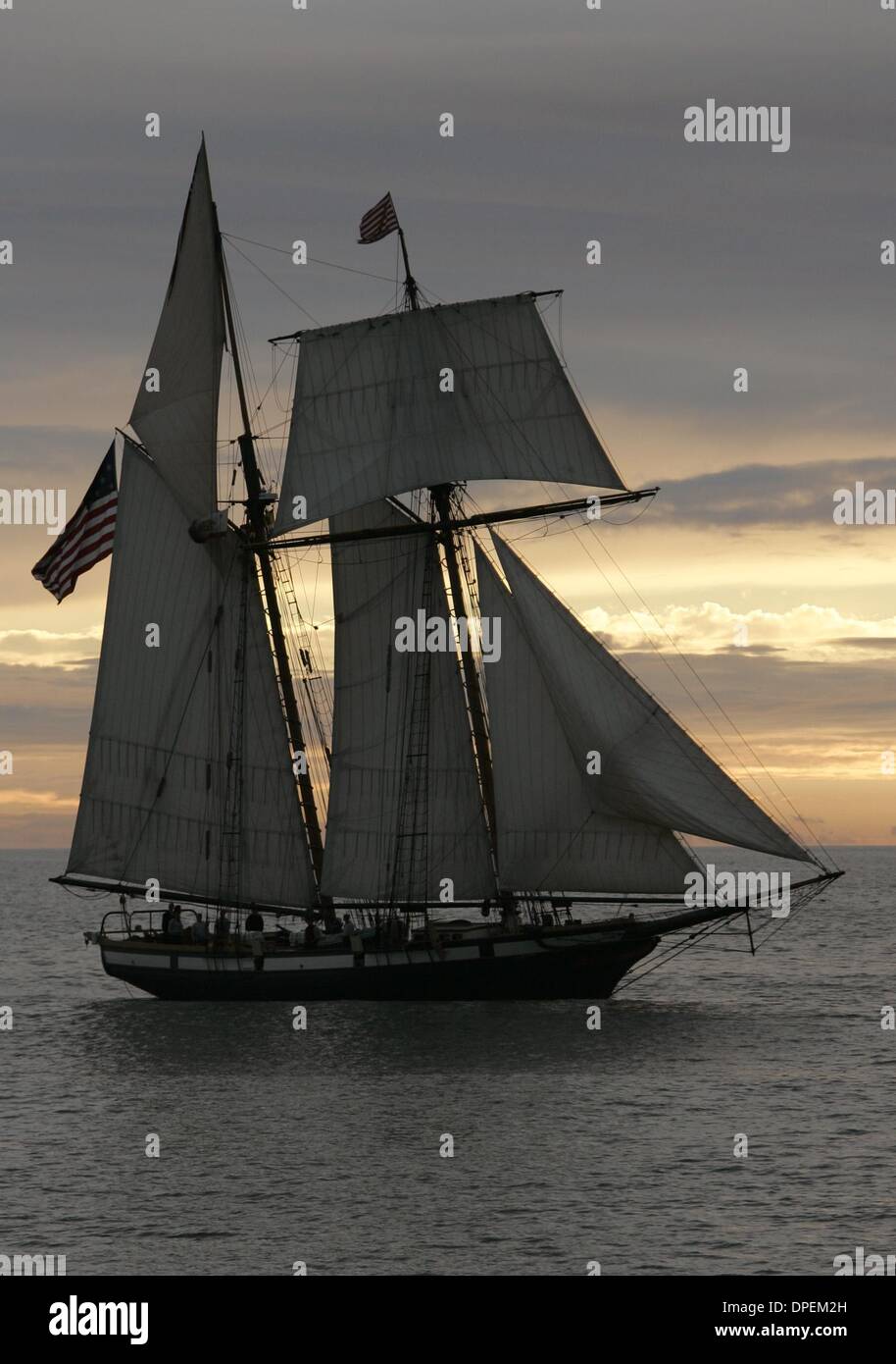 (Published 02/16/2005, NC-1, NI-1) The Lynx approaches the Oceanside ...