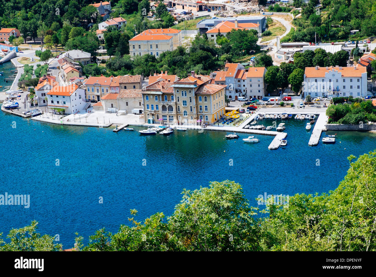 Port Bakar near Rijeka, Crotia Stock Photo - Alamy