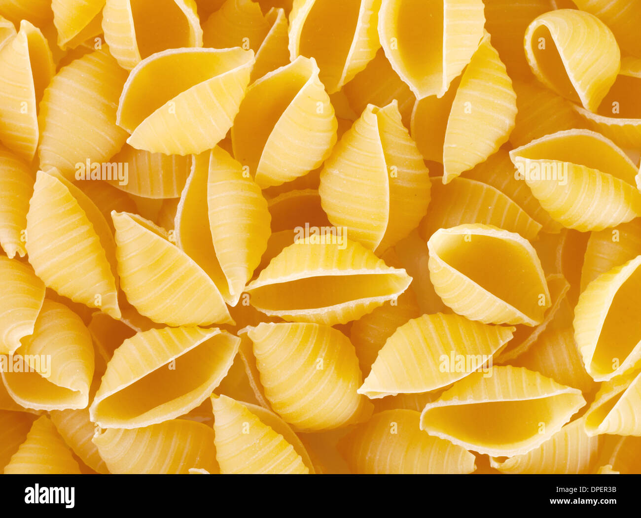 Raw pasta shells hi-res stock photography and images - Alamy