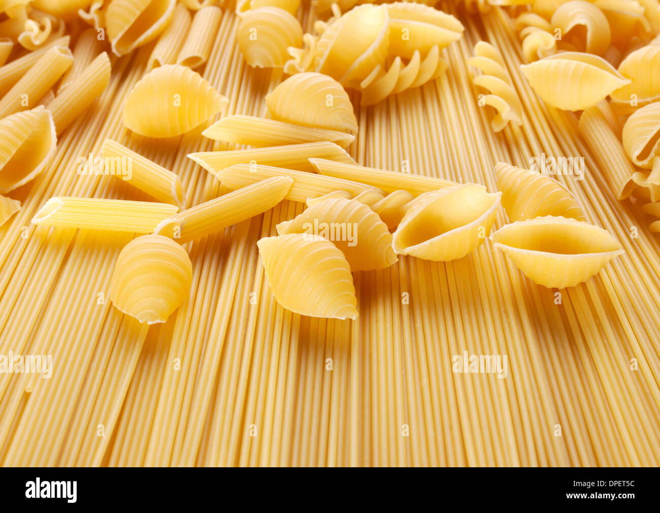 Pasta Shapes High Resolution Stock Photography and Images - Alamy