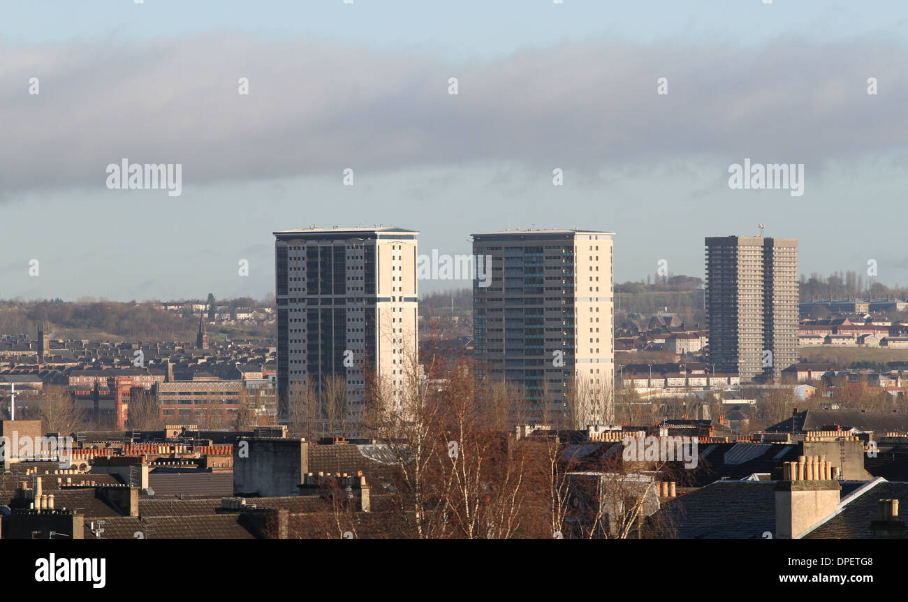 Whitevale tower glasgow hi-res stock photography and images - Alamy