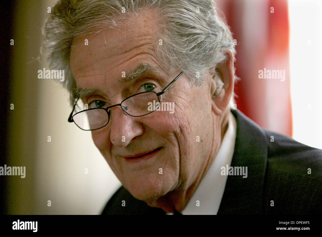 Oct 12, 2006; San Diego, CA, USA; Senior Judge J. CLIFFORD WALLACE, of ...