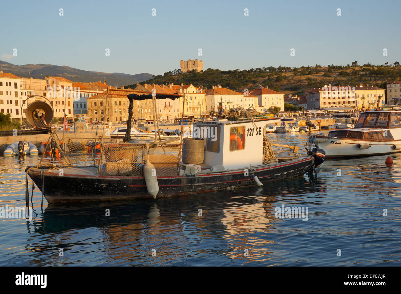 Croatian fishing boat hi-res stock photography and images - Alamy