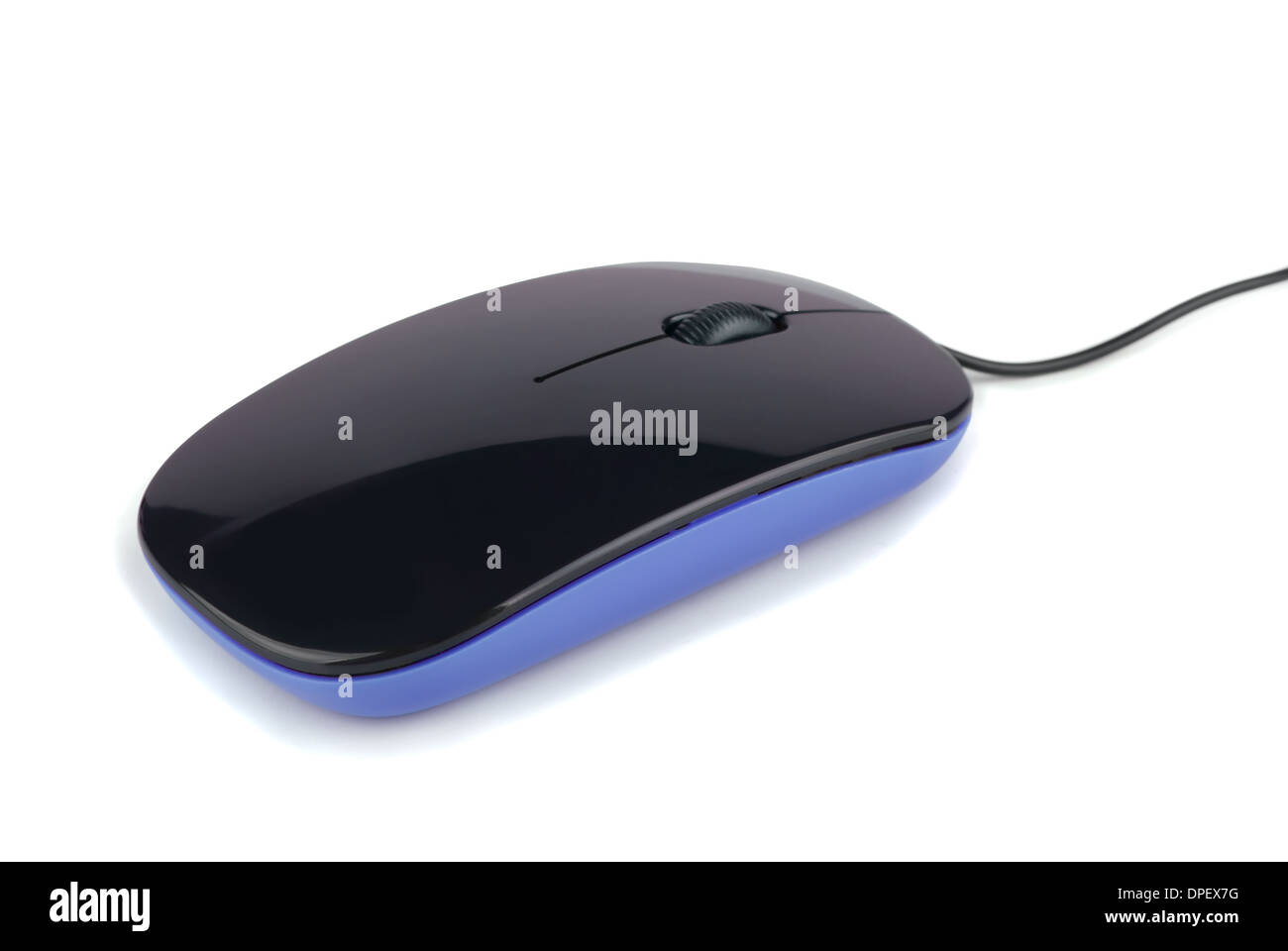 Computer mouse on a white background Stock Photo - Alamy