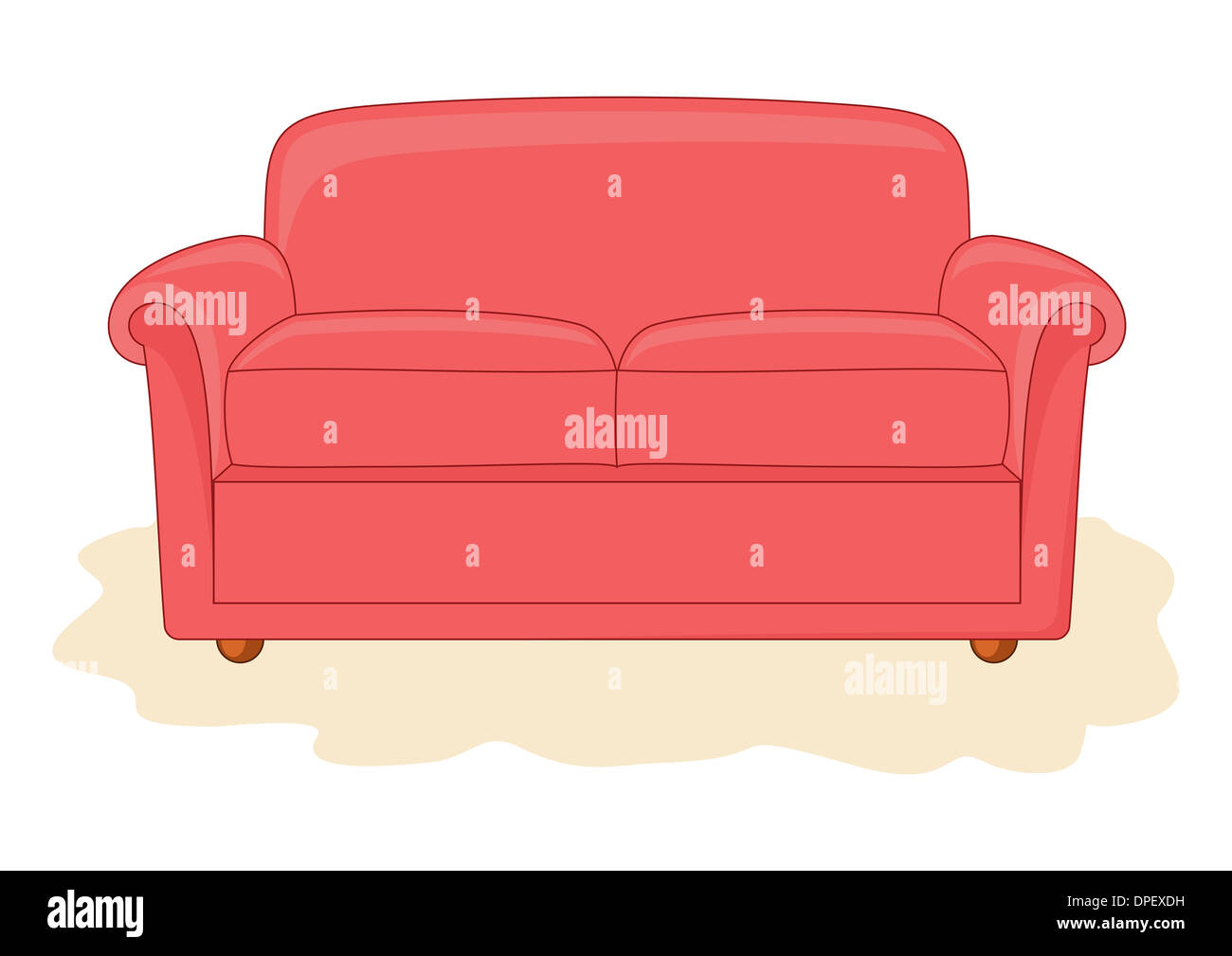 Divan Cut Out Stock Images & Pictures - Alamy