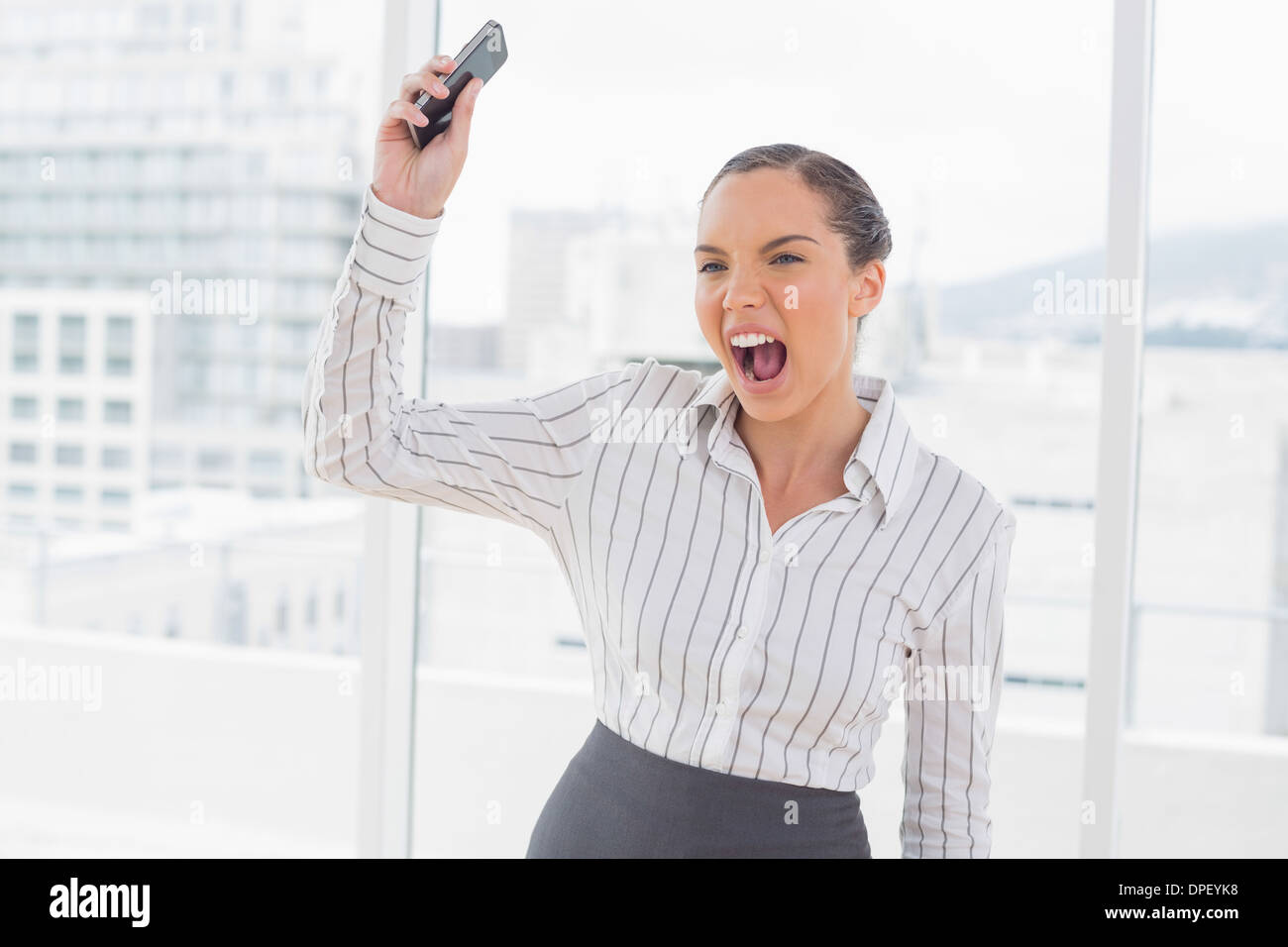 Throwing mobile phone hi-res stock photography and images - Alamy