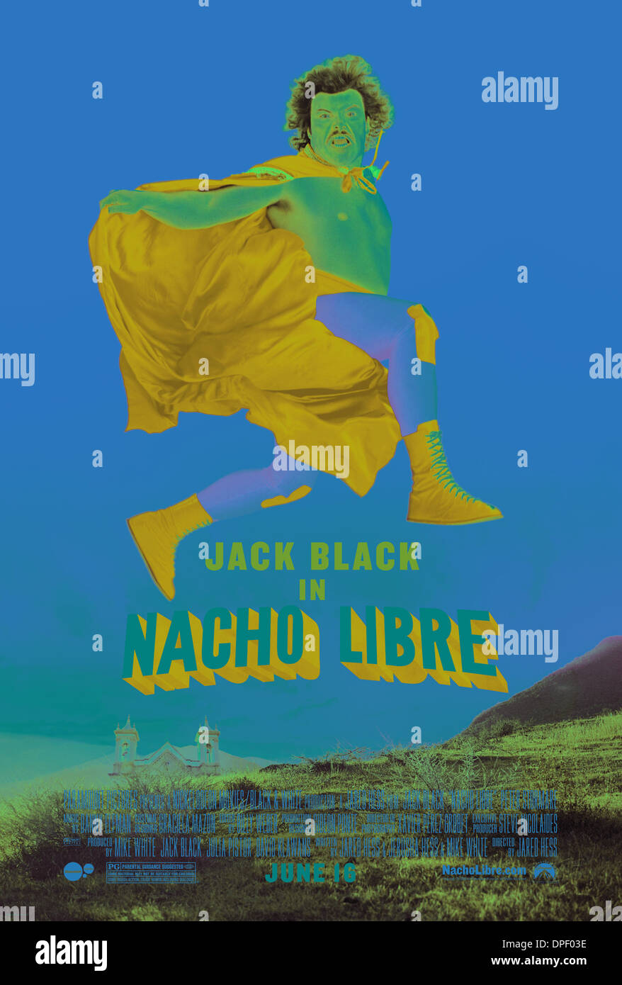 May 16, 2006 - K49343ES.NACHO LIBRE.TV-FILM STILL. POSTER (Credit Image ...