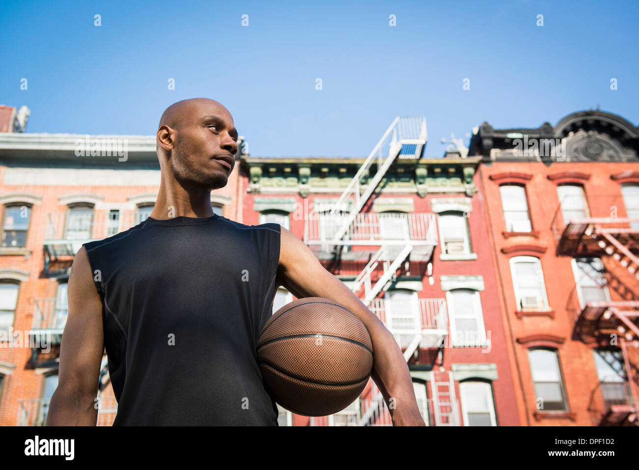 Man basketball low angle hi-res stock photography and images - Alamy