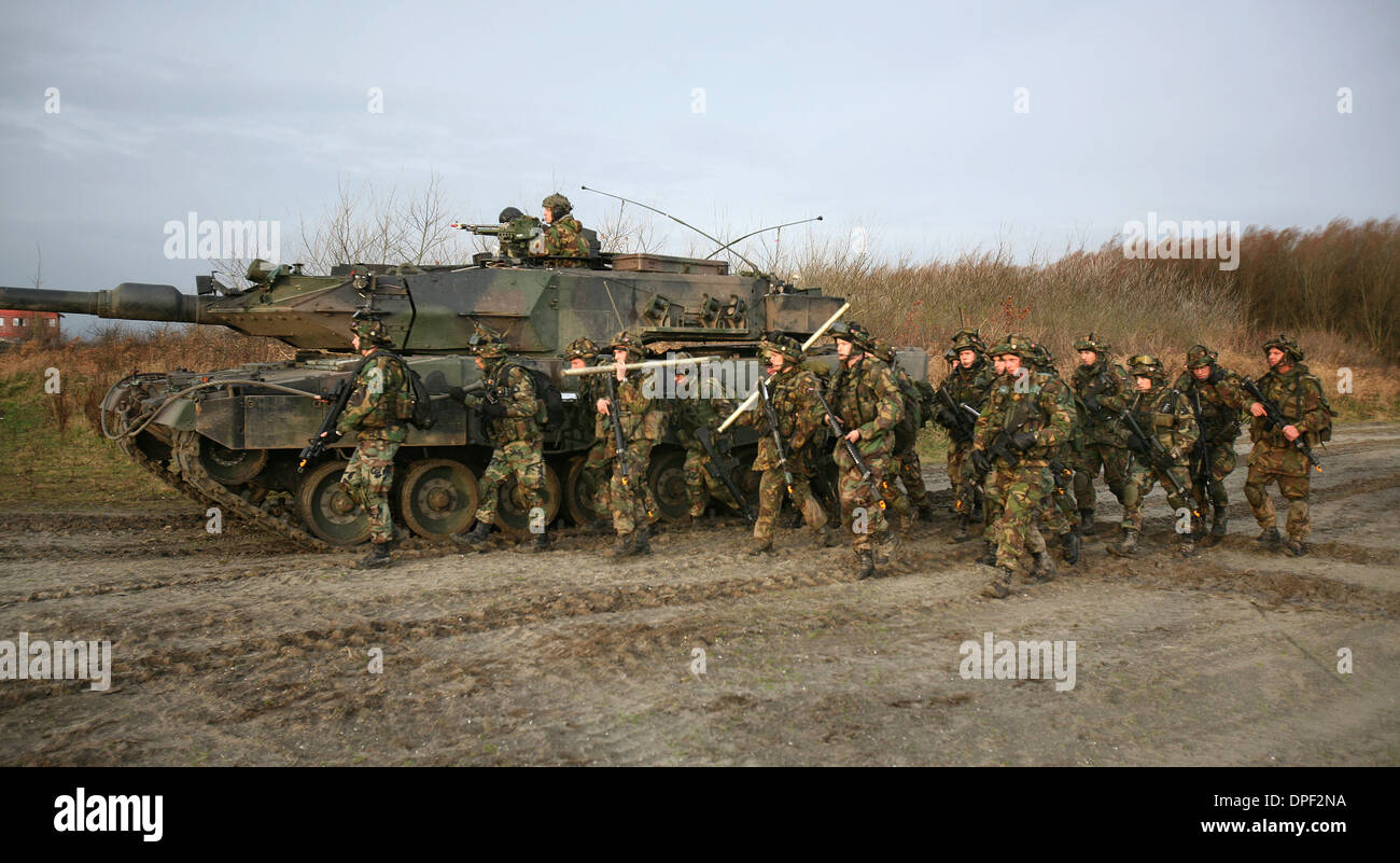 Dutch army is performing a drill in Holland Stock Photo - Alamy