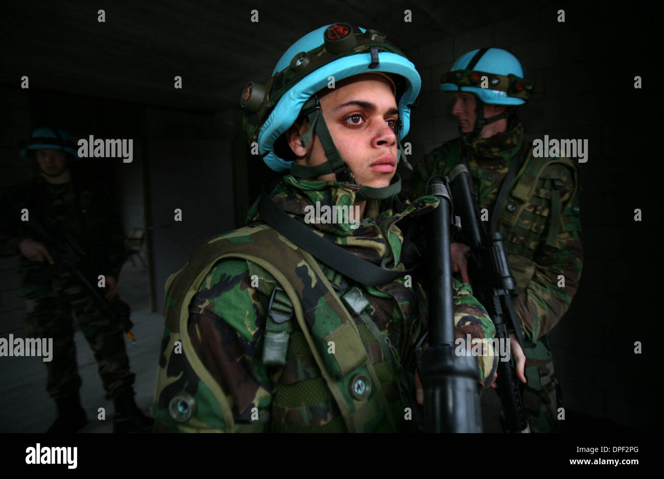 Dutch army is performing a drill in Holland Stock Photo - Alamy