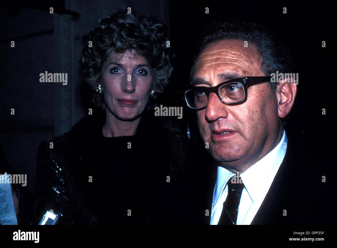 Nov. 08, 2006 - E8013.HENRY KISSINGER AND WIFE NANCY KISSINGER. PHOTOS ...