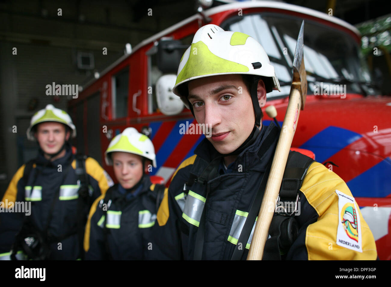 Firefighters Station In Holland Stock Photos & Firefighters Station In ...