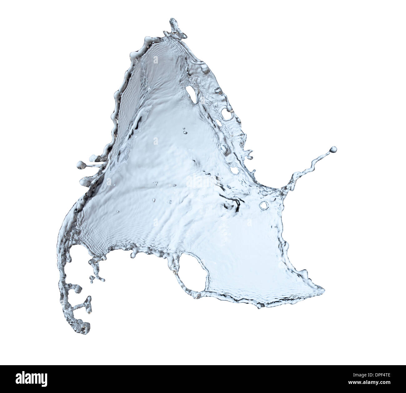 abstract liquid splash isolated on white background Stock Photo - Alamy