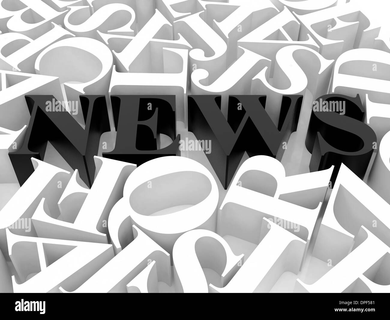 High resolution image. 3d rendered illustration. Background of alphabet ...