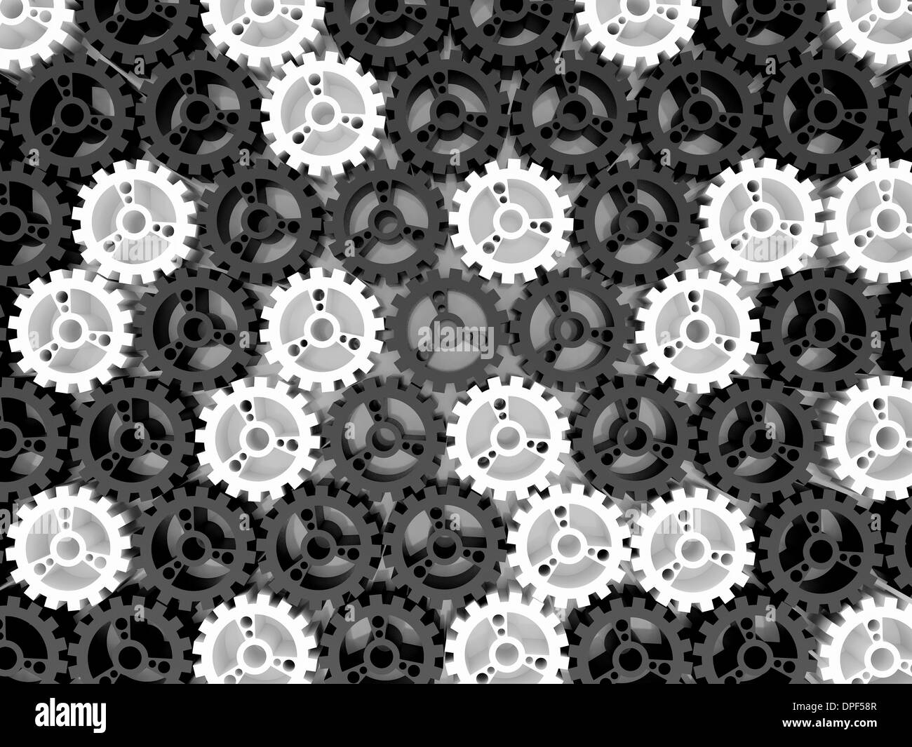 High resolution image cogwheel. 3d rendered illustration. Abstraction Stock Photo - Alamy