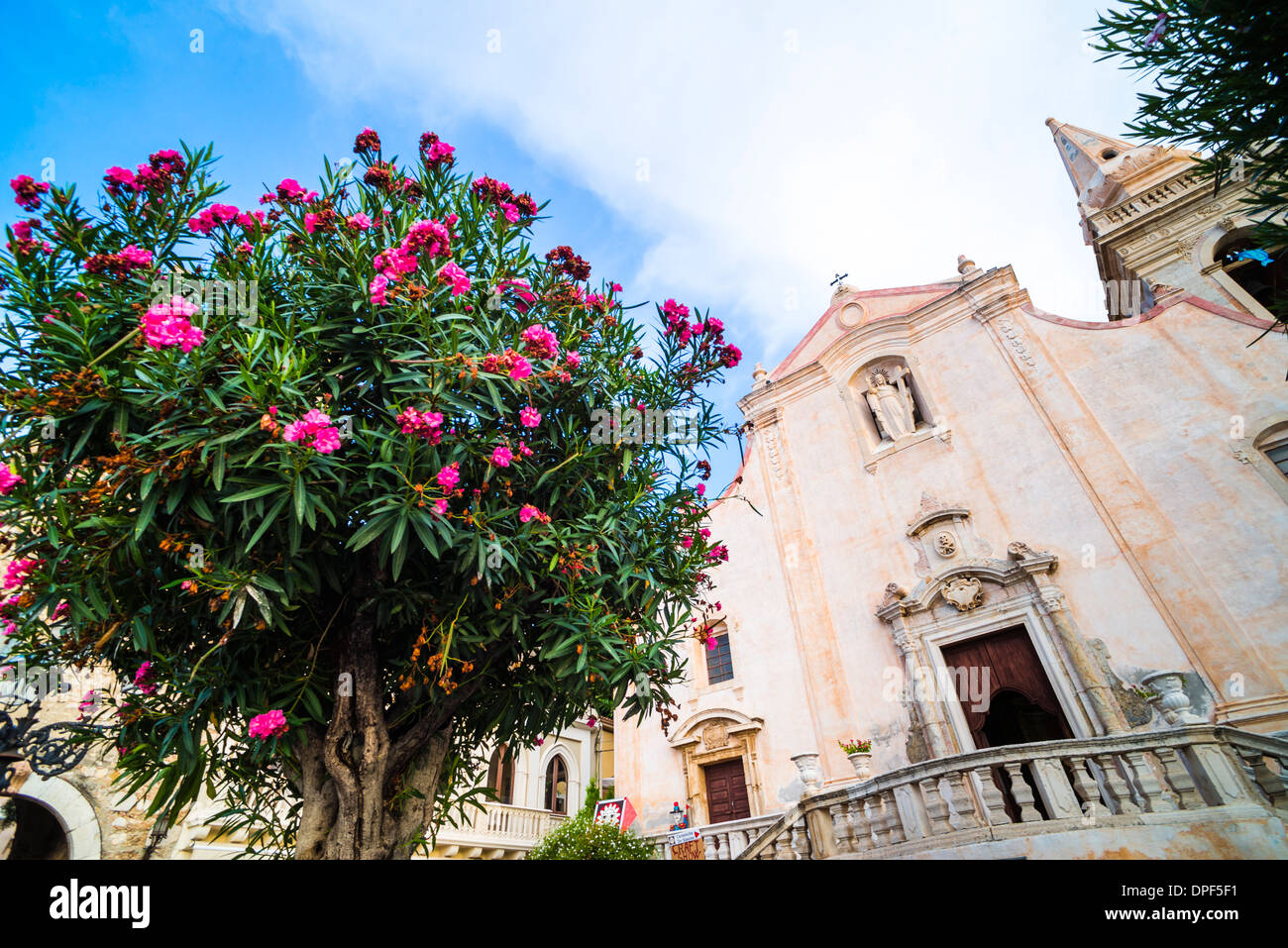 Church of St. Joseph at Piazza IX Aprile, Taormina, Sicily, Italy ...